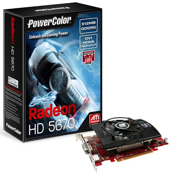 Anunciado los detalles de la PowerColor Radeon HD 5670 - islaBit