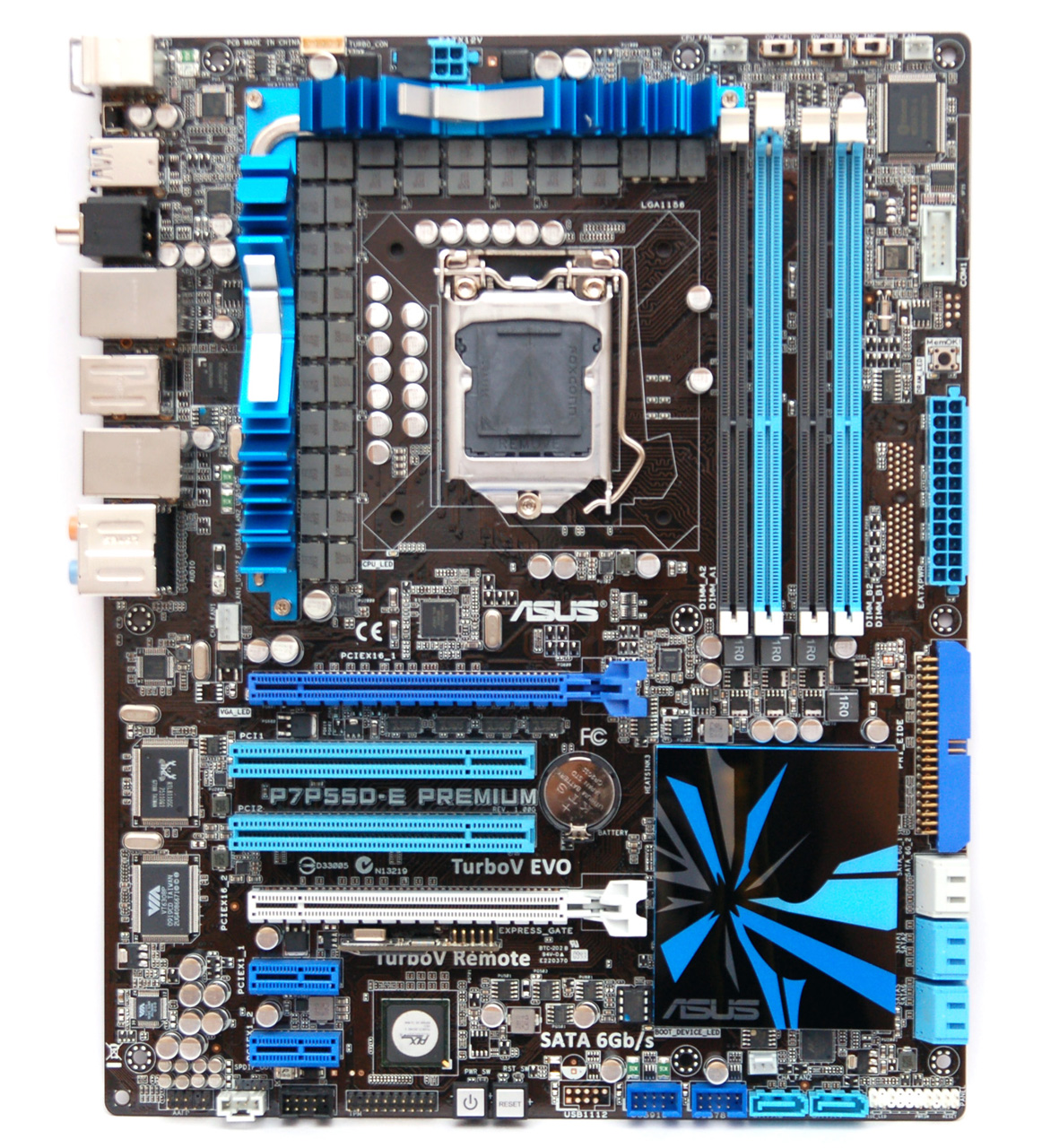 Gigabyte P55A-UD6 / UD4P y Asus P7P55D-E / P6X58D Premium: SATA 6G y ...