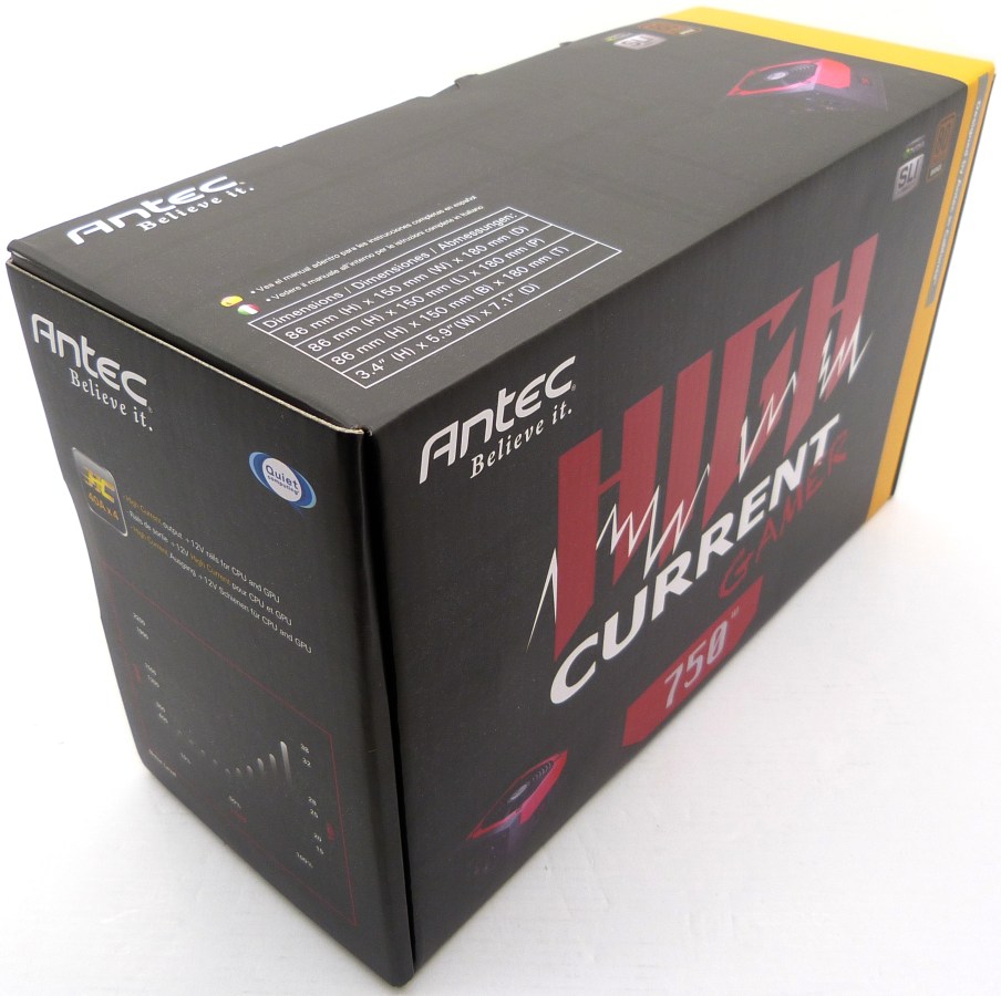 Review Fuente ANTEC HCG-750 750W. ID-12 - islaBit