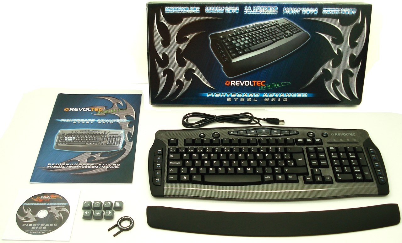 Review Teclado REVOLTEC FIGHTBOARD ADVANCED STELL al detalle - Página 3 ...
