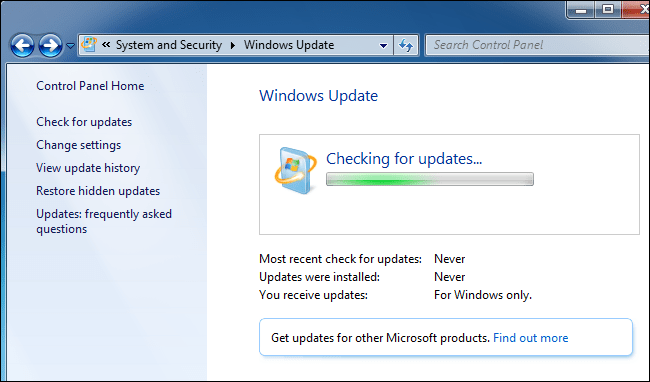 Arreglar actualizaciones de Windows Update cuando se atasca - islaBit