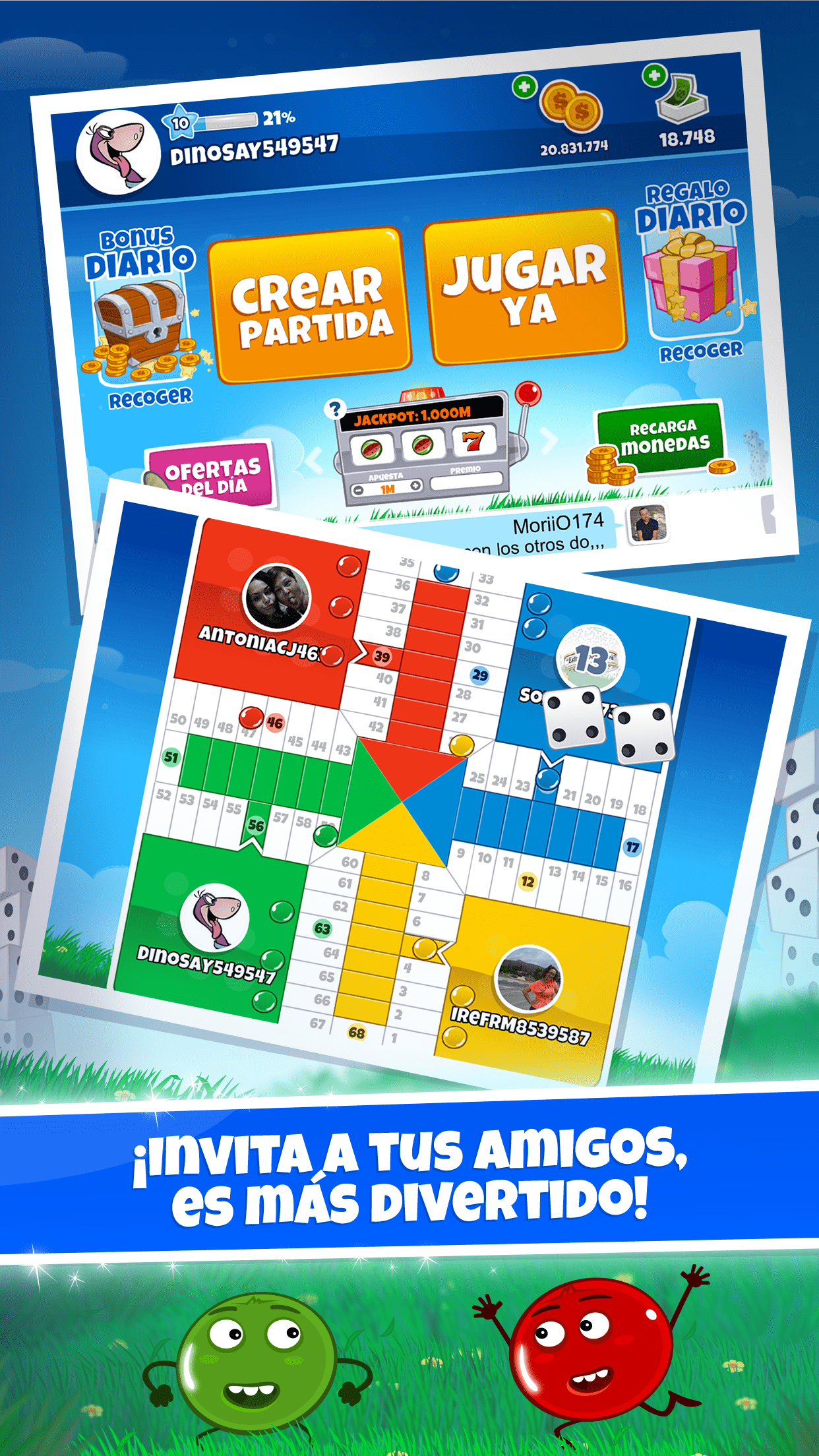 Es hora de jugar parchís online y pasarlo de lujo - islaBit