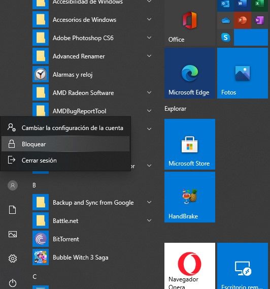 10 maneras de bloquear su PC con Windows 10 - islaBit