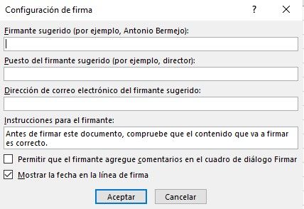 Cómo añadir y personalizar una línea de firma en Excel - islaBit