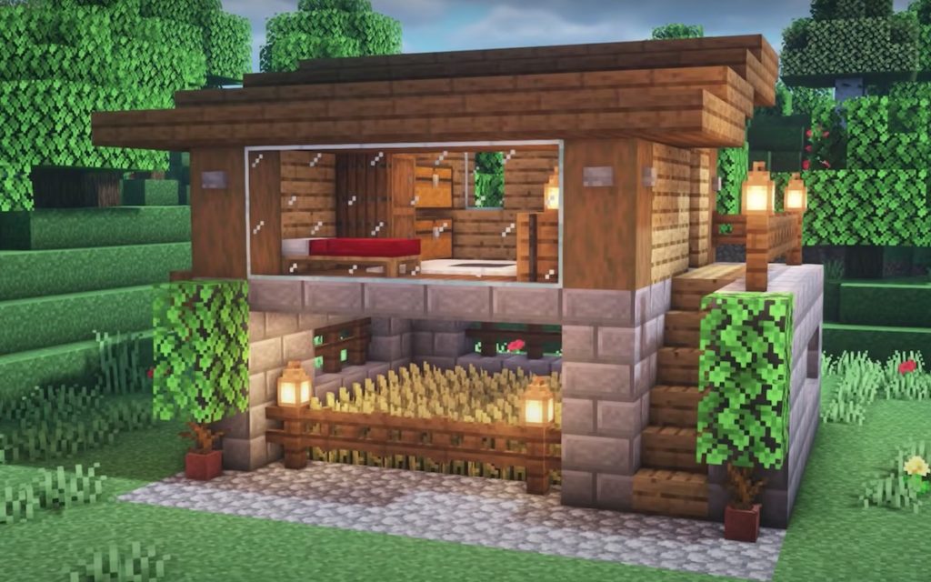 Ideas fáciles de casas geniales para Minecraft - islaBit
