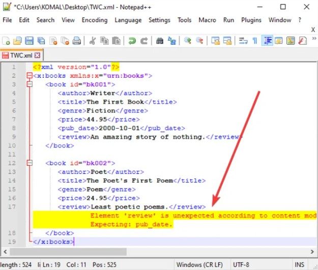 Cómo validar XML con XDS en Notepad++ - islaBit